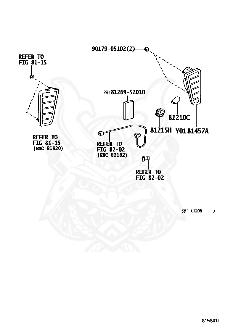 90075-99080 - Toyota - Plug Assy, Front Turn Signal Lamp - Nengun ...