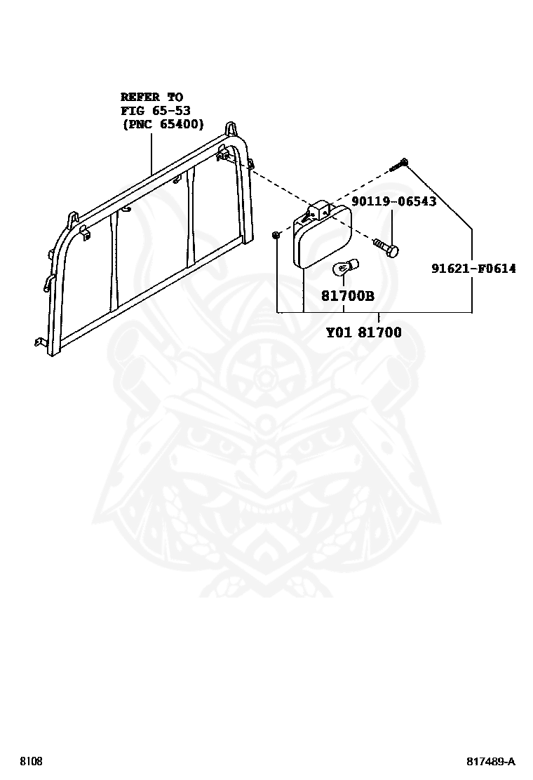 99132-11210 - Toyota - Bulb (for Front Turn Signal Lamp) - Nengun ...
