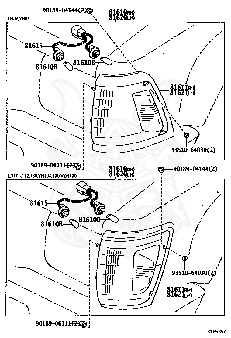 90189-06111 - Toyota - Clip - Nengun Performance