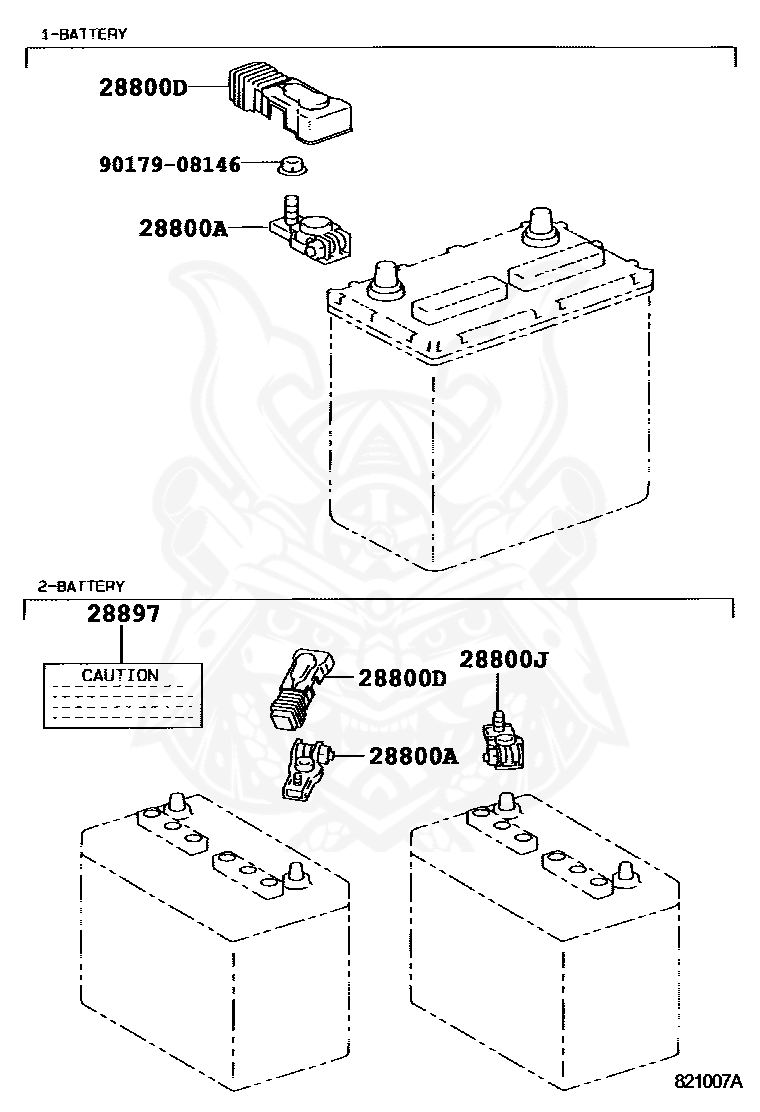 90982-05035 - Toyota - Terminal, Battery Positive - Nengun Performance