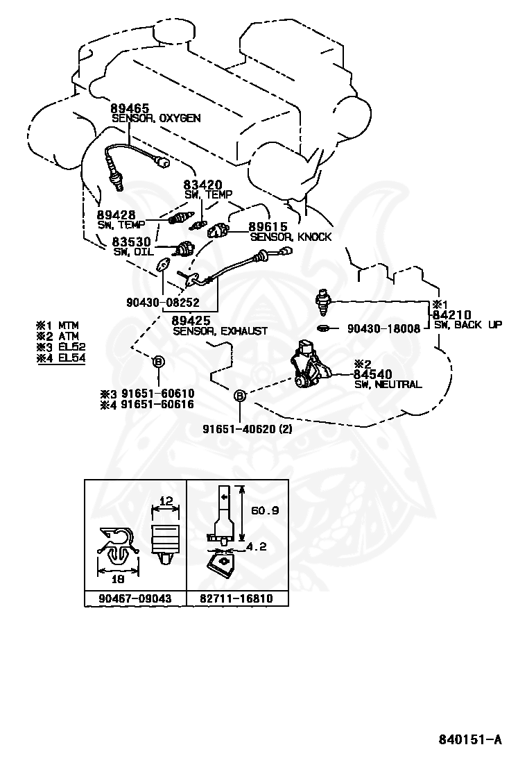 90467-09043 - Toyota - Clamp - Nengun Performance