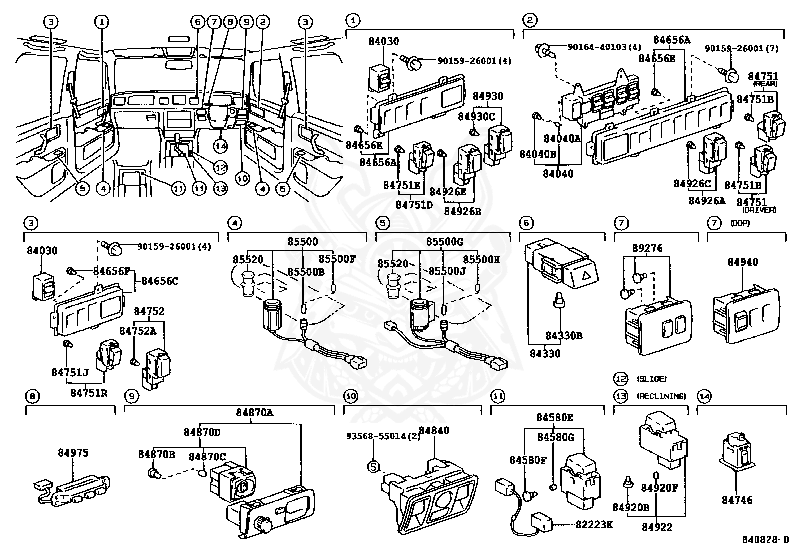 90981-11014 - Toyota - Bulb, Ash Receptacle Lamp - Nengun Performance