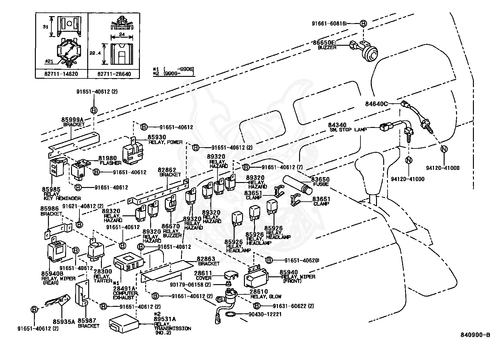 91661-60816 - Toyota - Bolt - Nengun Performance