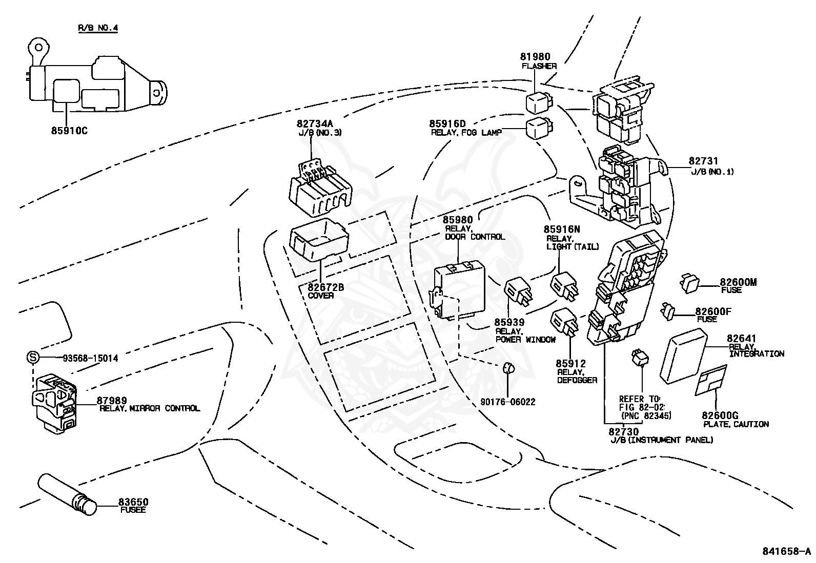 90987-02009 - Toyota - Relay, Computer (for EFI) - Nengun Performance