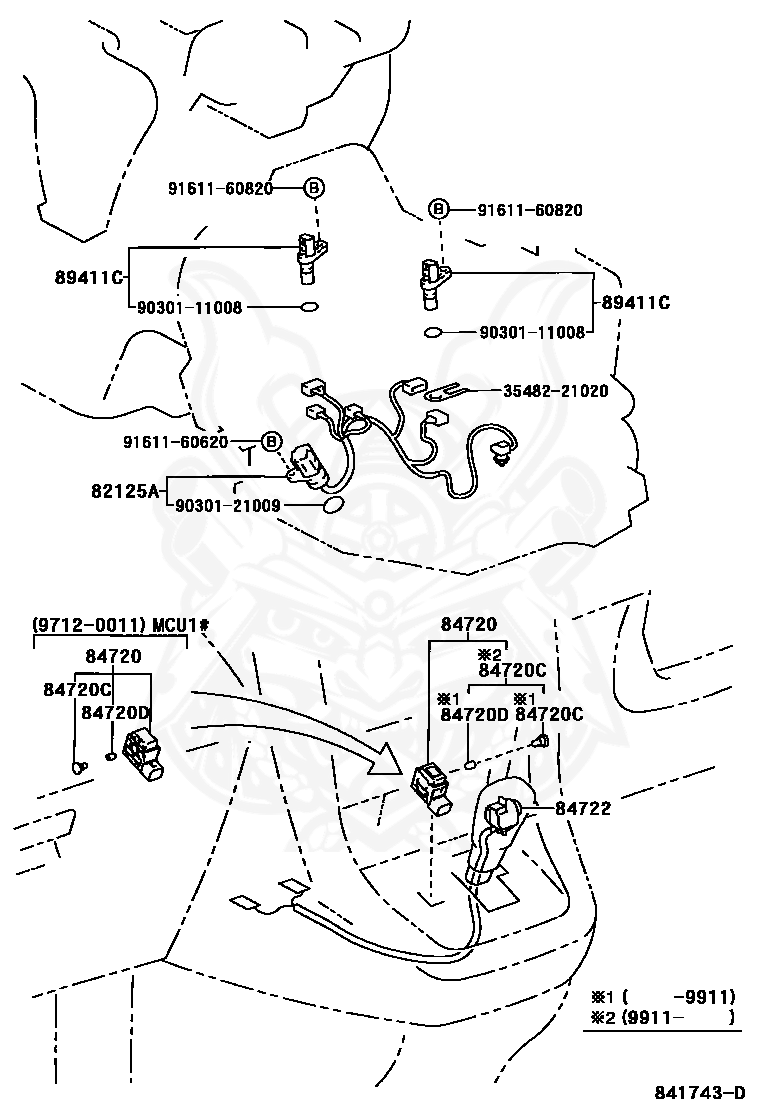 89413-24010 - Toyota - Sensor, Speed - Nengun Performance