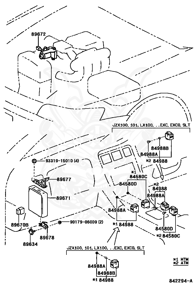 84999-10310 - Toyota - Bulb, Air Conditioner Control - Nengun Performance