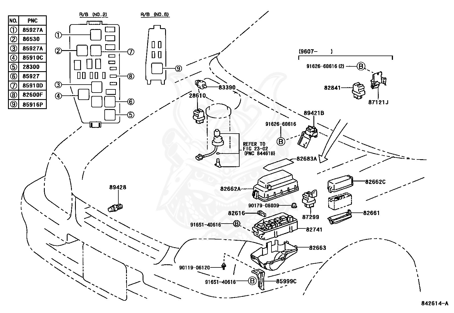 90987-02012 - Toyota - Relay, Main (for Diesel Turbo) - Nengun Performance