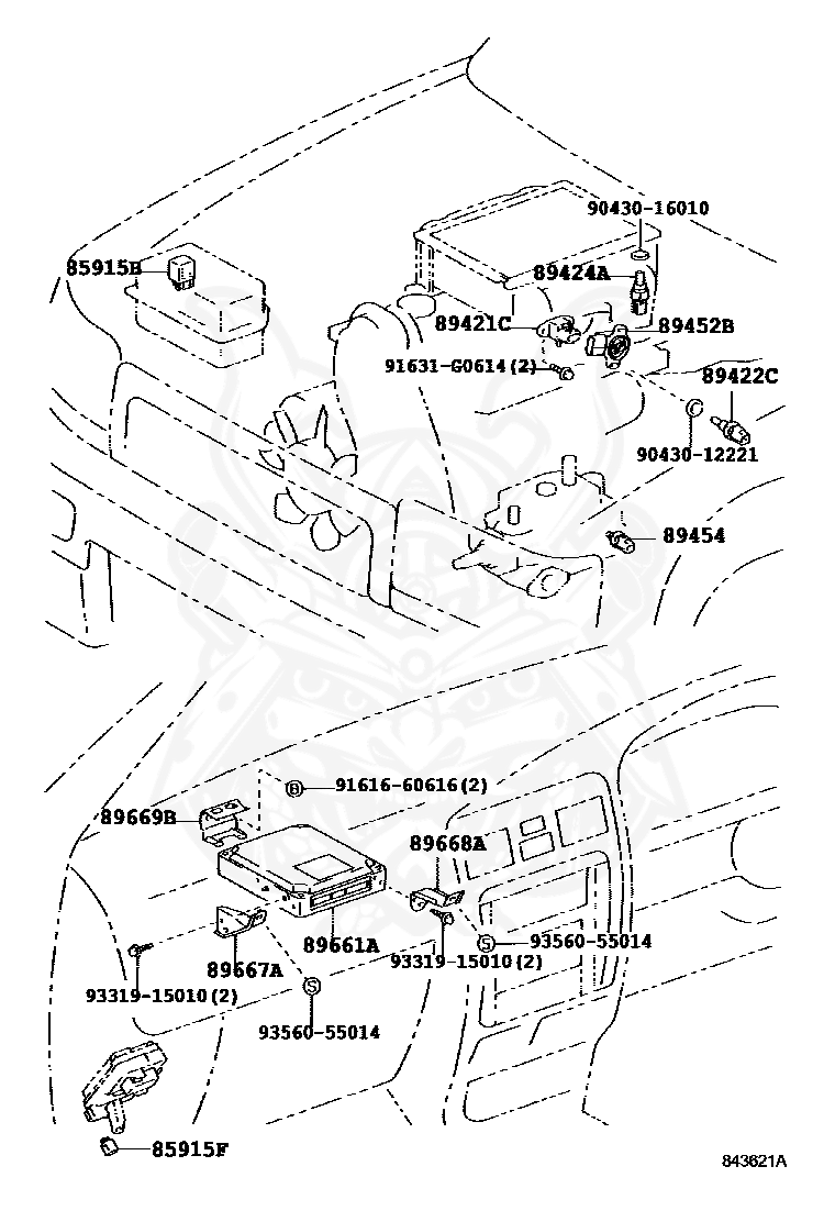 90987-02012 - Toyota - Relay, Main (for Diesel Turbo) - Nengun Performance