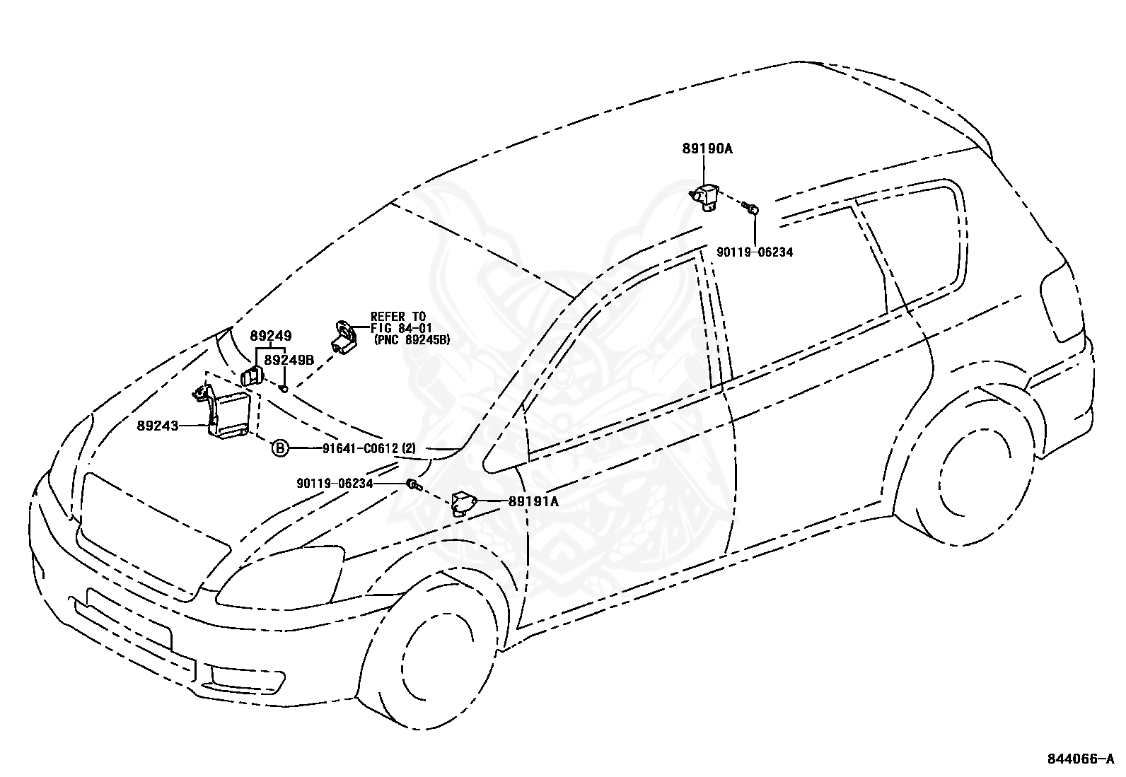 84999-10310 - Toyota - Bulb, Air Conditioner Control - Nengun Performance