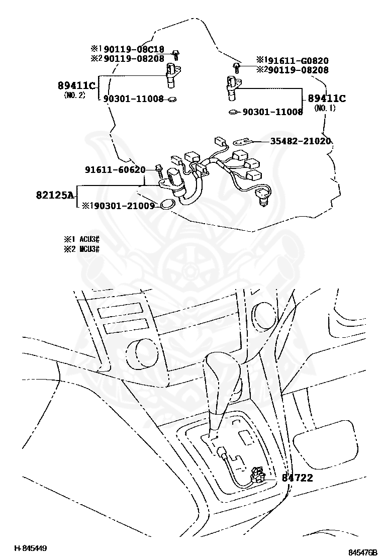 89413-24010 - Toyota - Sensor, Speed - Nengun Performance