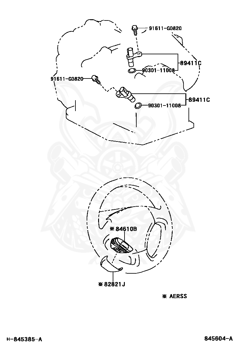 89413-24010 - Toyota - Sensor, Speed - Nengun Performance