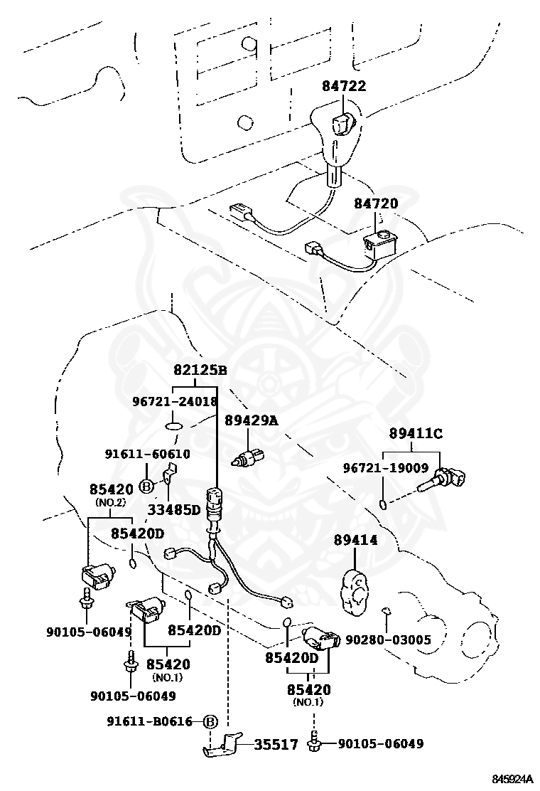 89411-35030 - Toyota - Sensor, Speed - Nengun Performance
