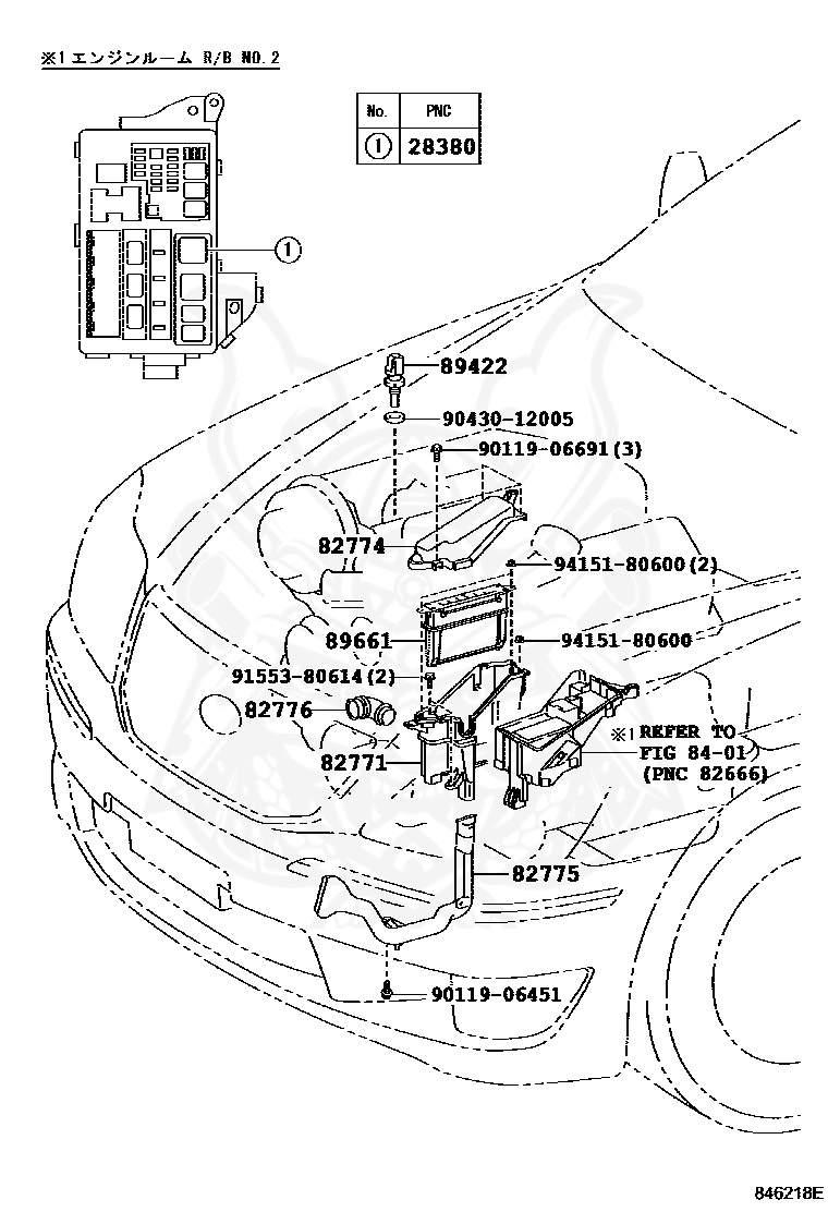 90987-03003 - Toyota - Relay Assy, Fuel Pump - Nengun Performance