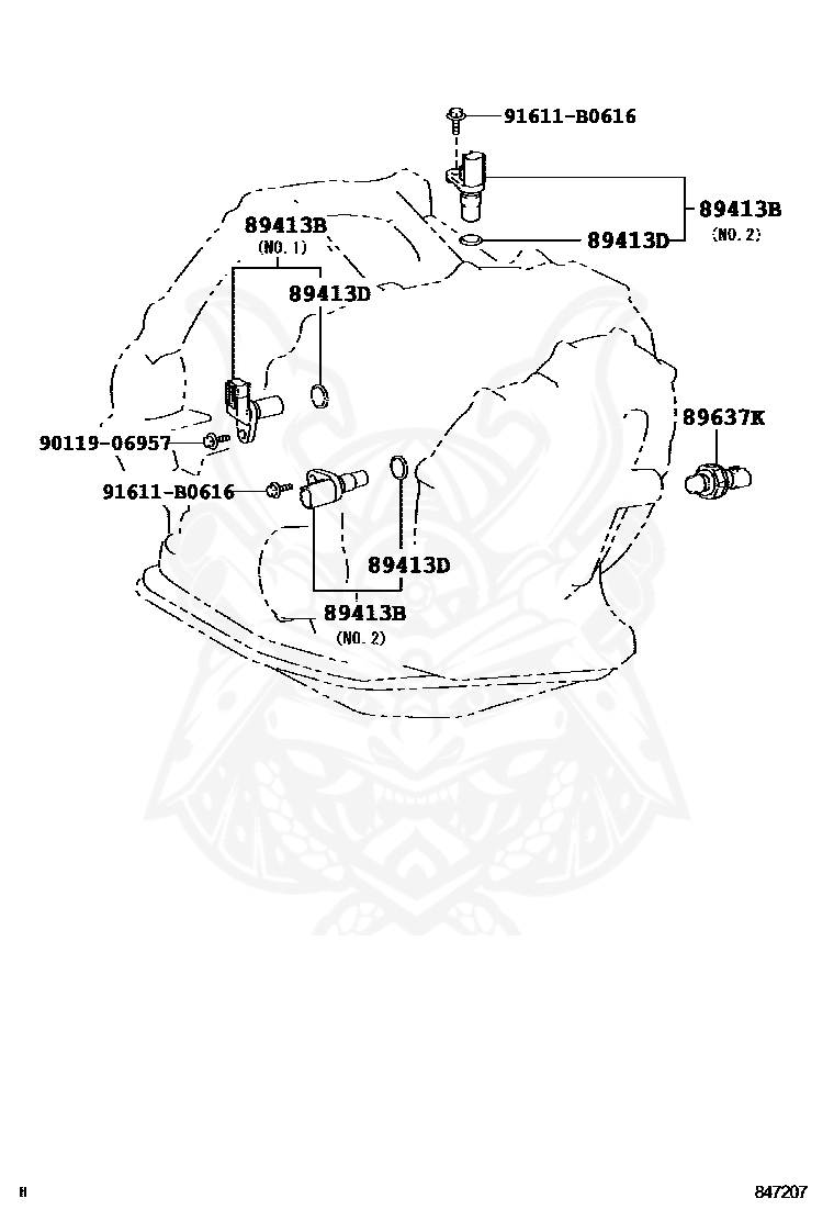 90301-11008 - Toyota - Gasket - Nengun Performance