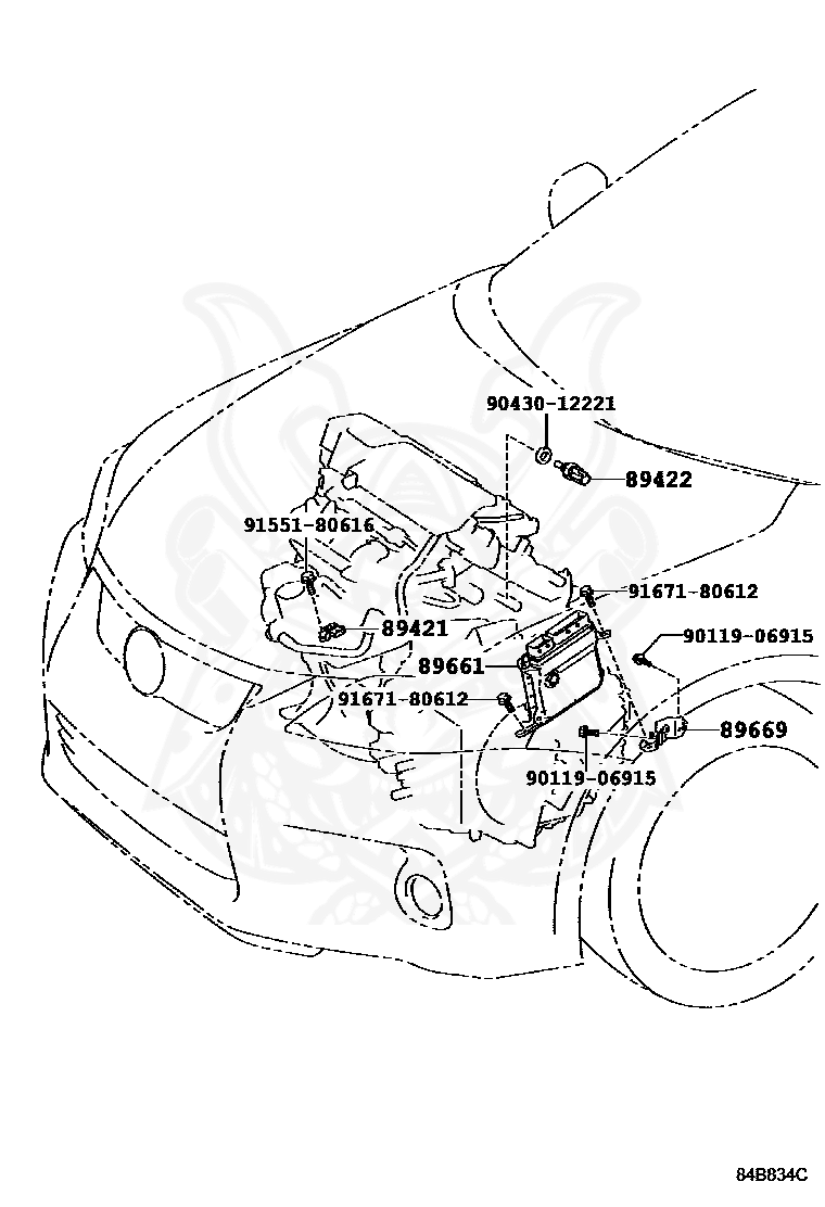 90119-06915 - Lexus - Bolt - Nengun Performance