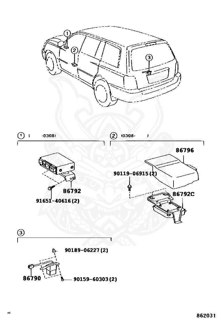90119-06915 - Toyota - Bolt - Nengun Performance
