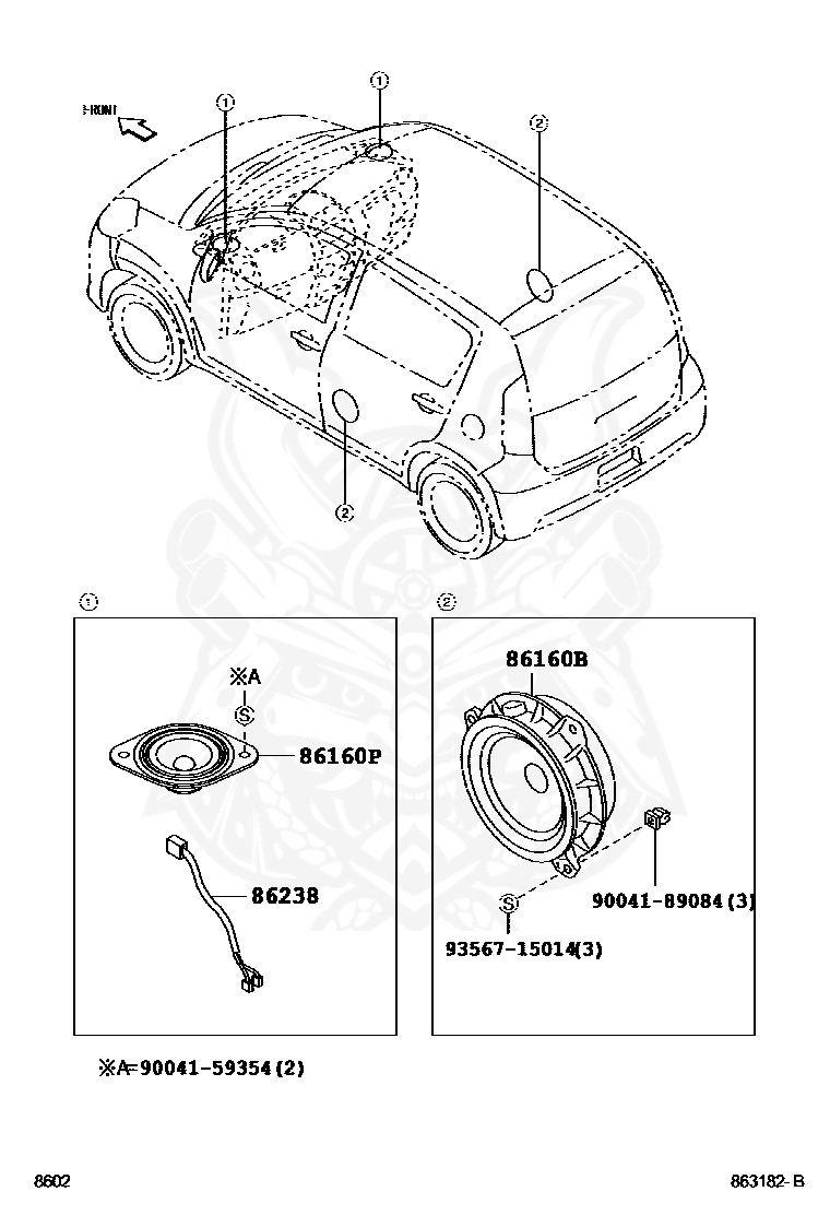 93567-15014 - Toyota - Bolt - Nengun Performance