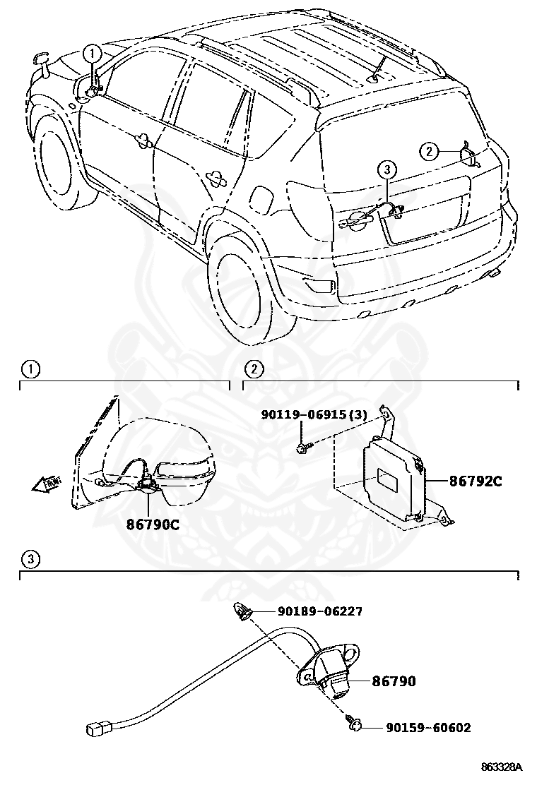 90119-06915 - Toyota - Bolt - Nengun Performance