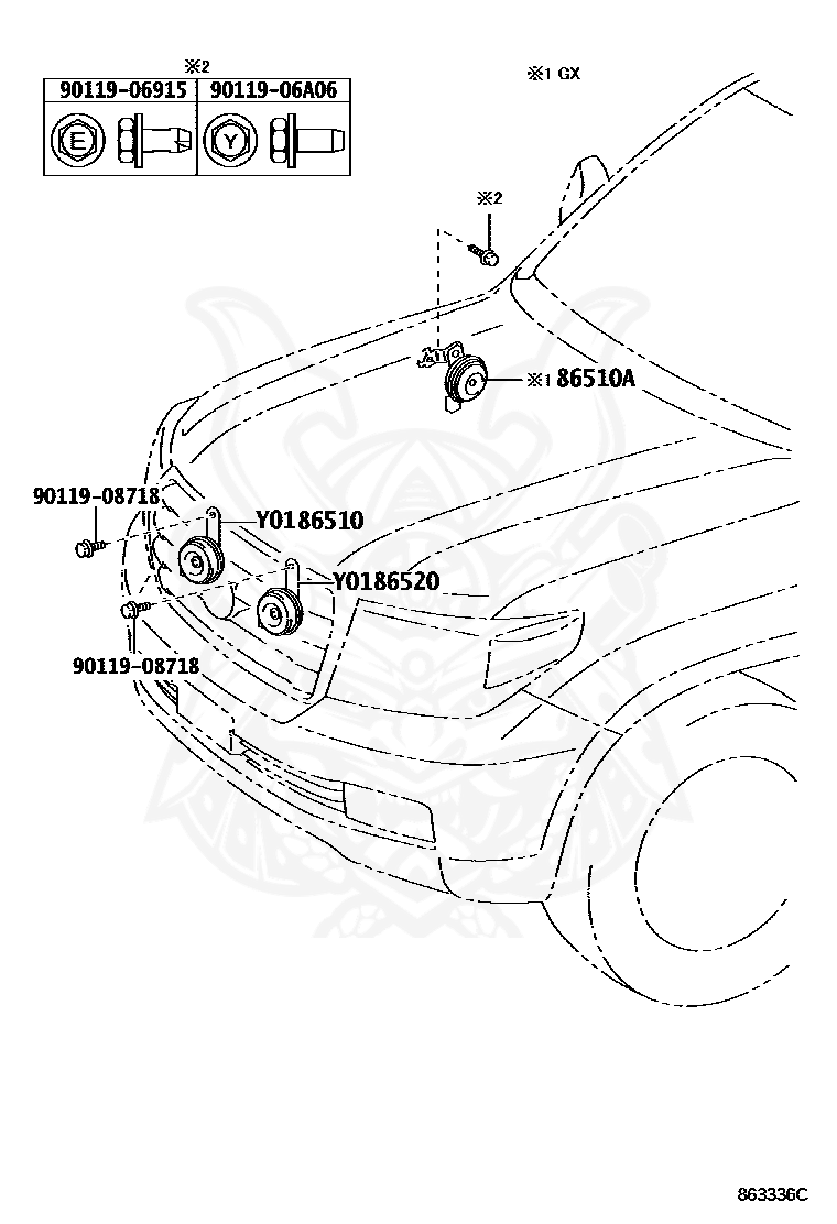 90119-06915 - Toyota - Bolt - Nengun Performance