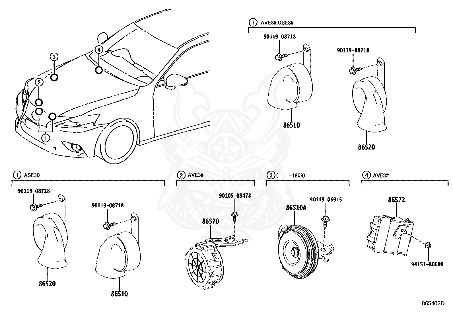 90119-06915 - Lexus - Bolt - Nengun Performance