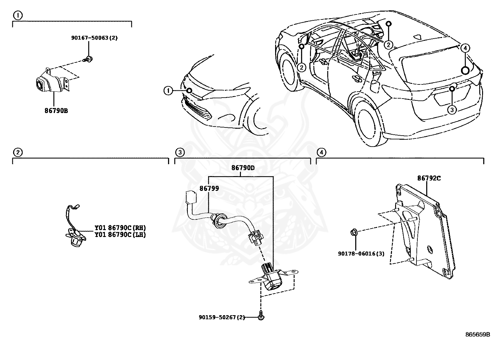 90167-50063 - Toyota - Screw - Nengun Performance