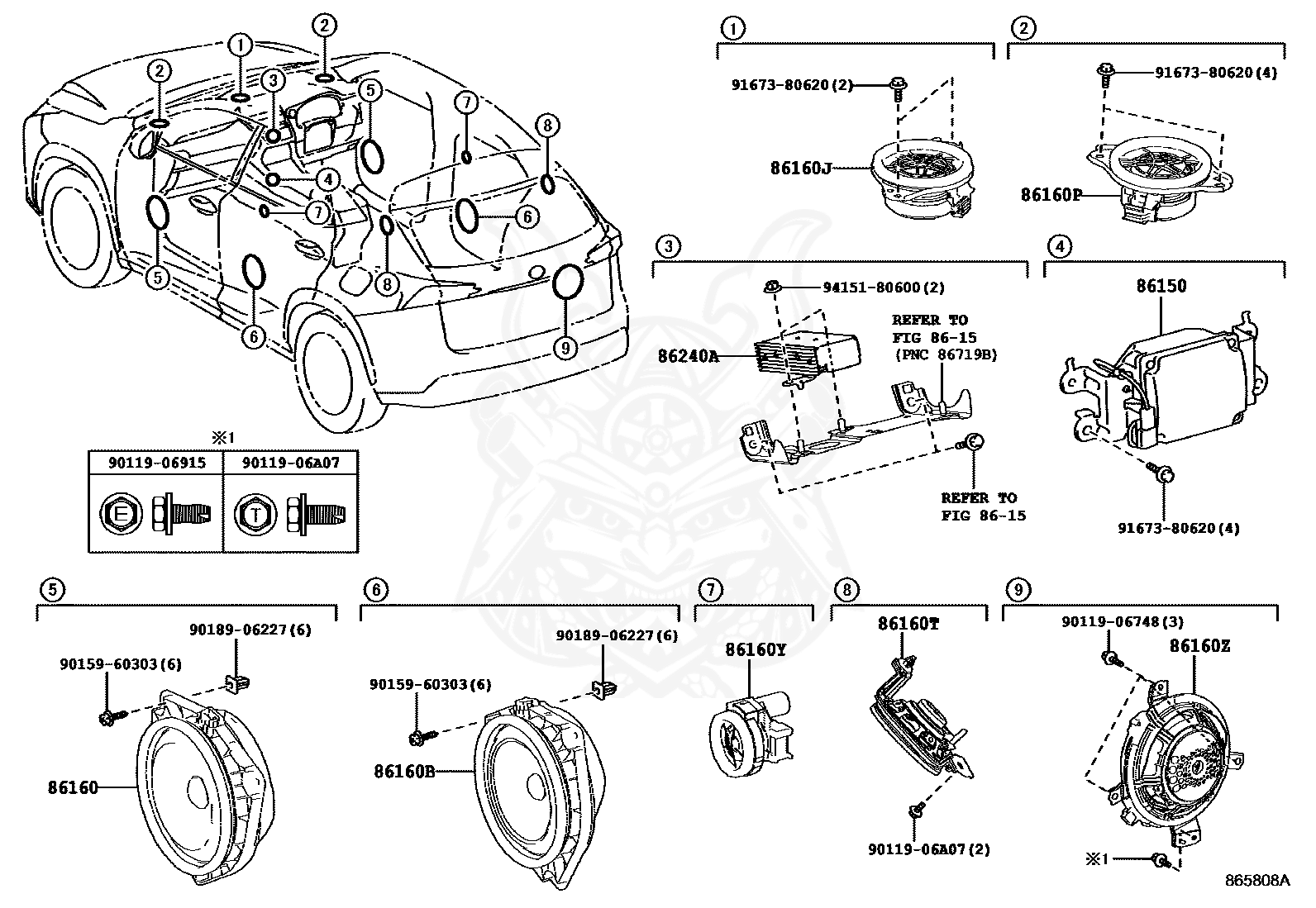 90119-06915 - Lexus - Bolt - Nengun Performance