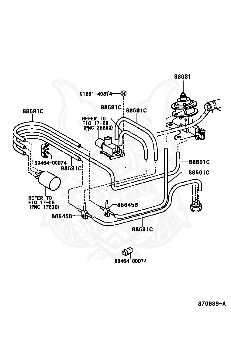 90999-92002 - Toyota - Hose - Nengun Performance