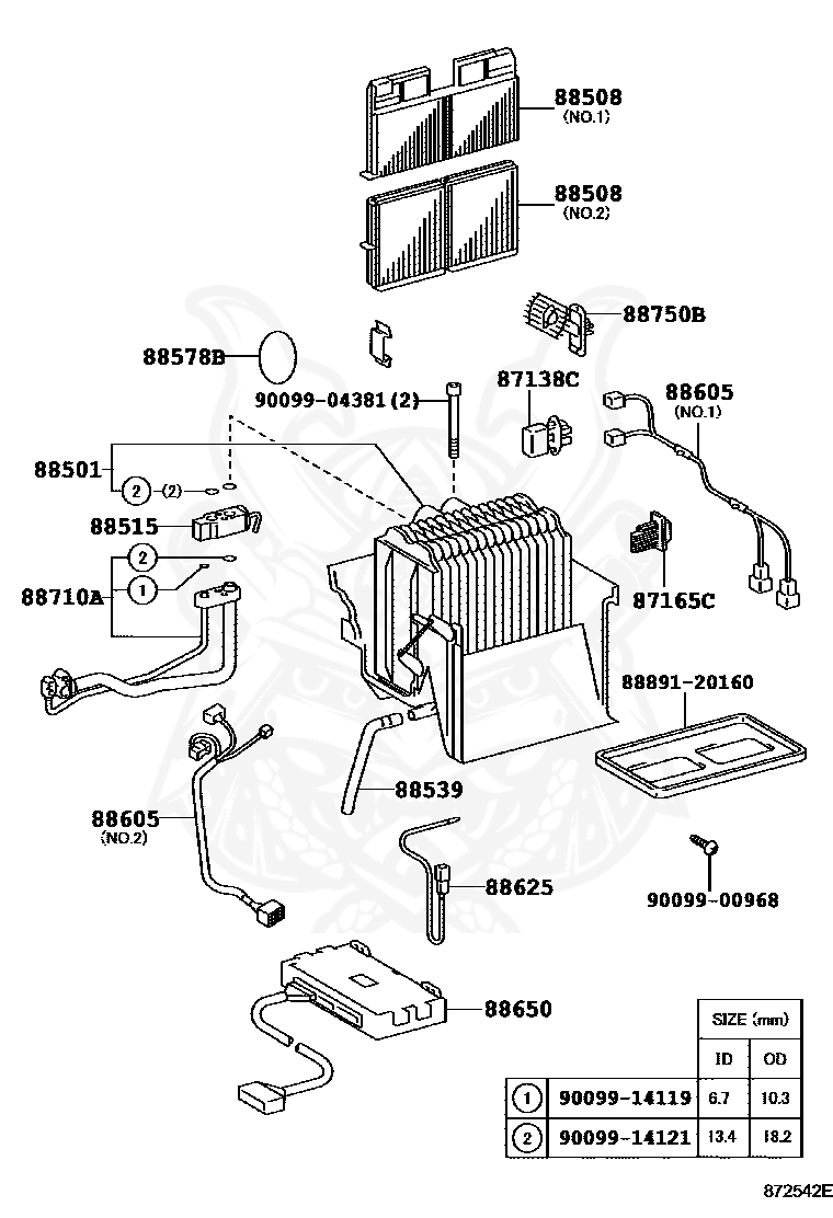 88515-20100 - Toyota - Valve, Cooler Expansion - Nengun Performance