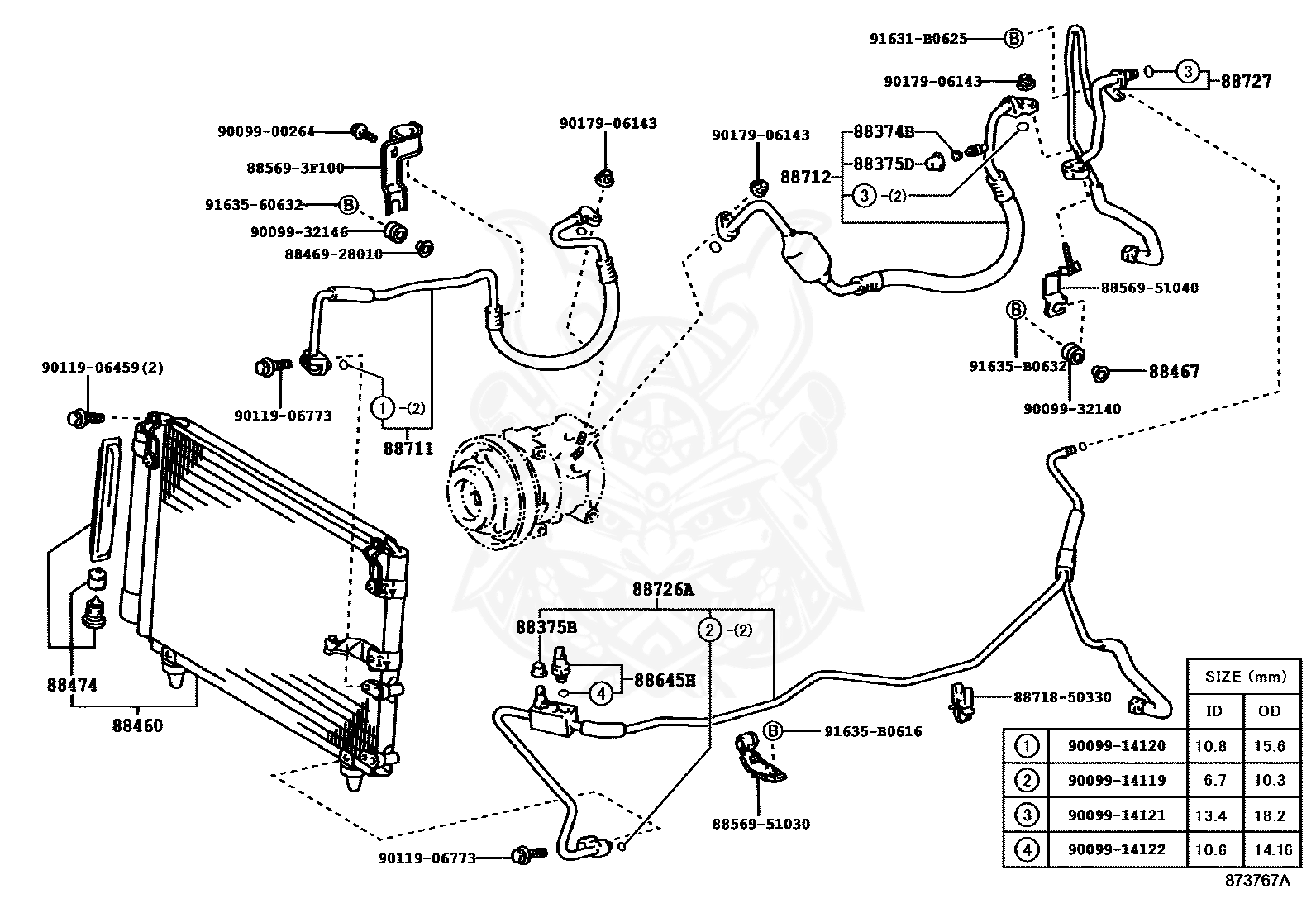 91631-B0625 - Toyota - Bolt - Nengun Performance