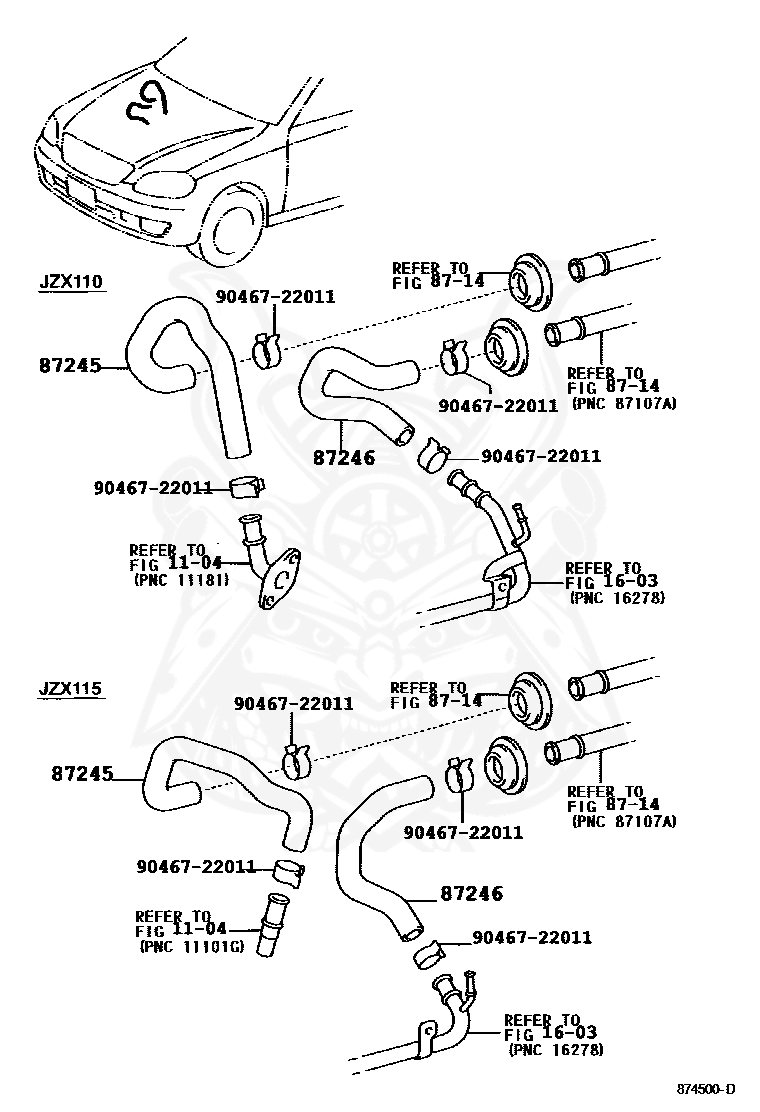 90467-22011 - Toyota - Clamp - Nengun Performance