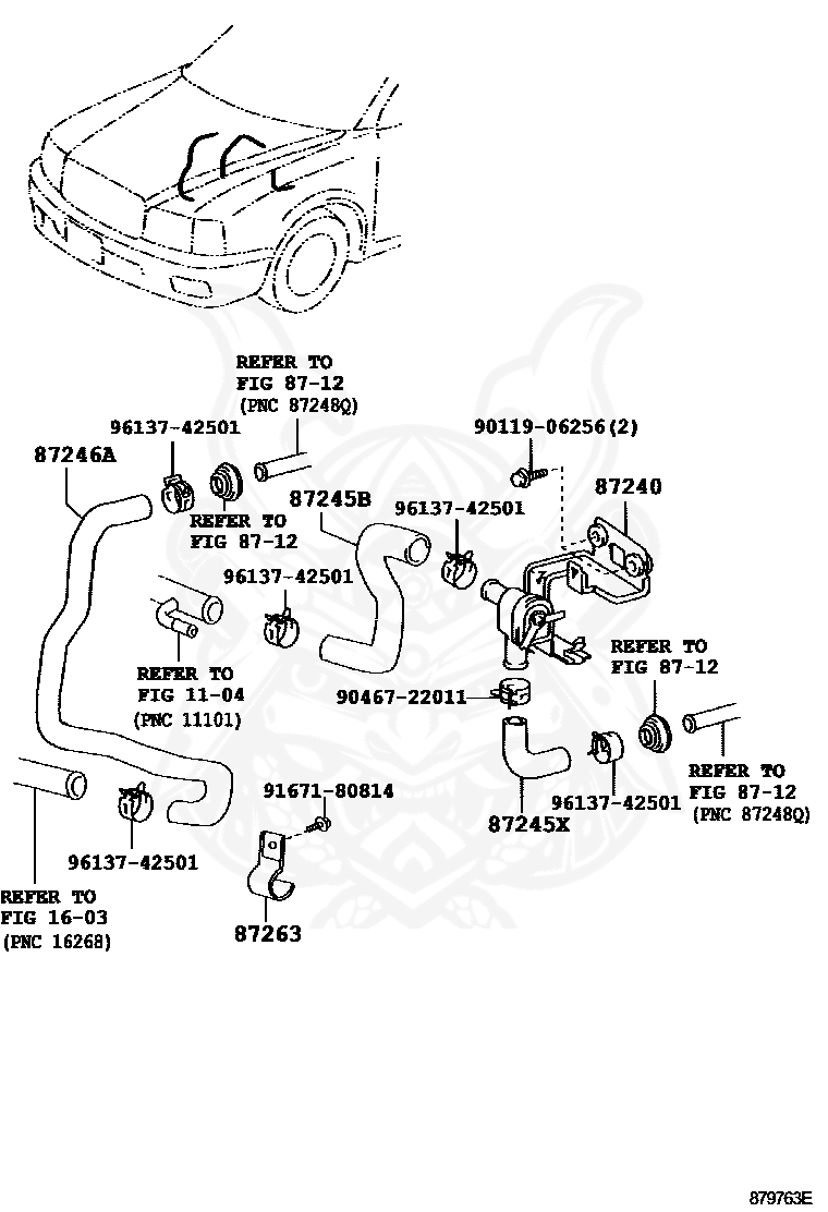 90467-22011 - Toyota - Clamp - Nengun Performance