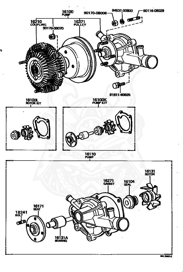 90179-06070 - Toyota - Nut - Nengun Performance