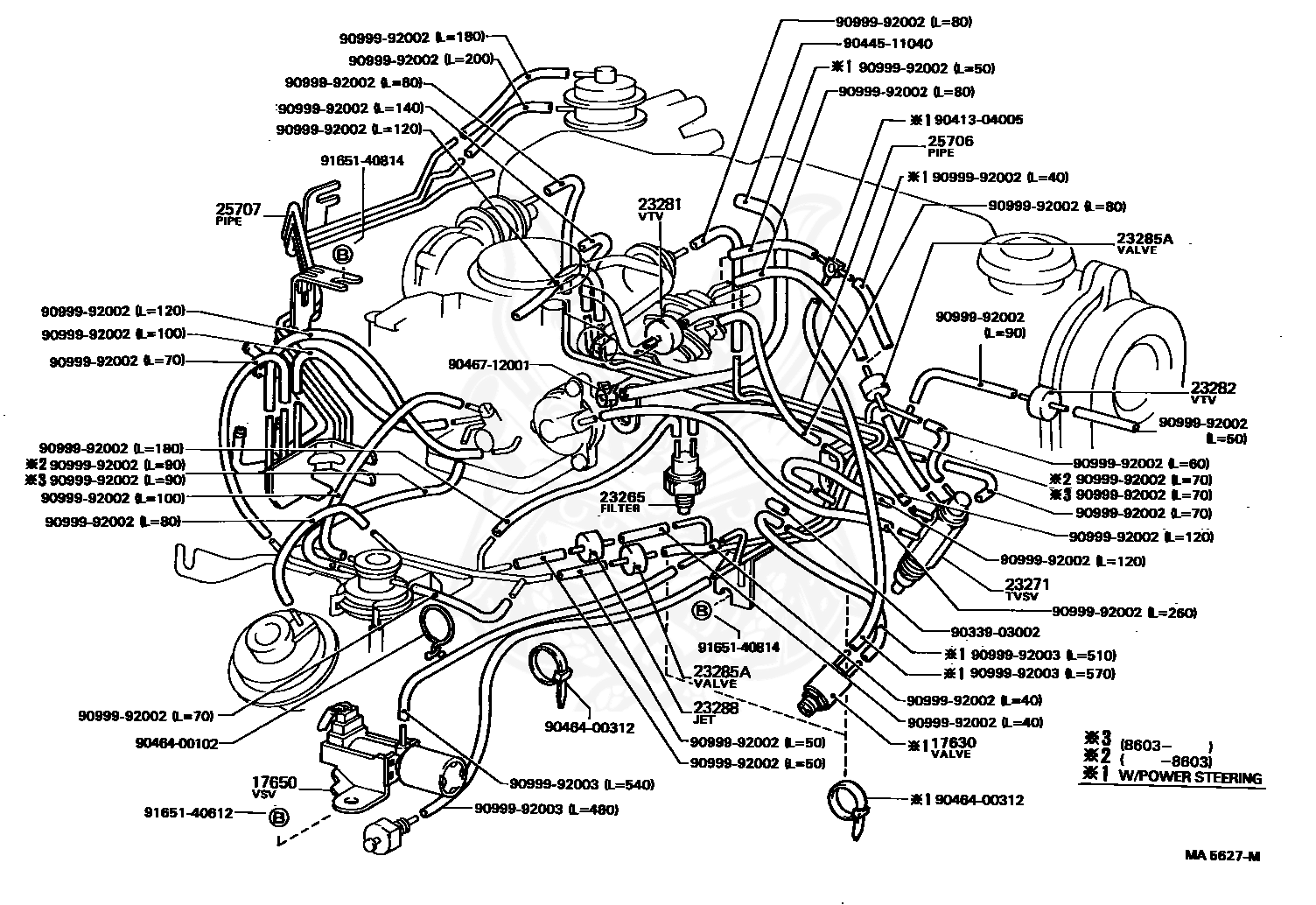 90999-92002 - Toyota - Hose - Nengun Performance