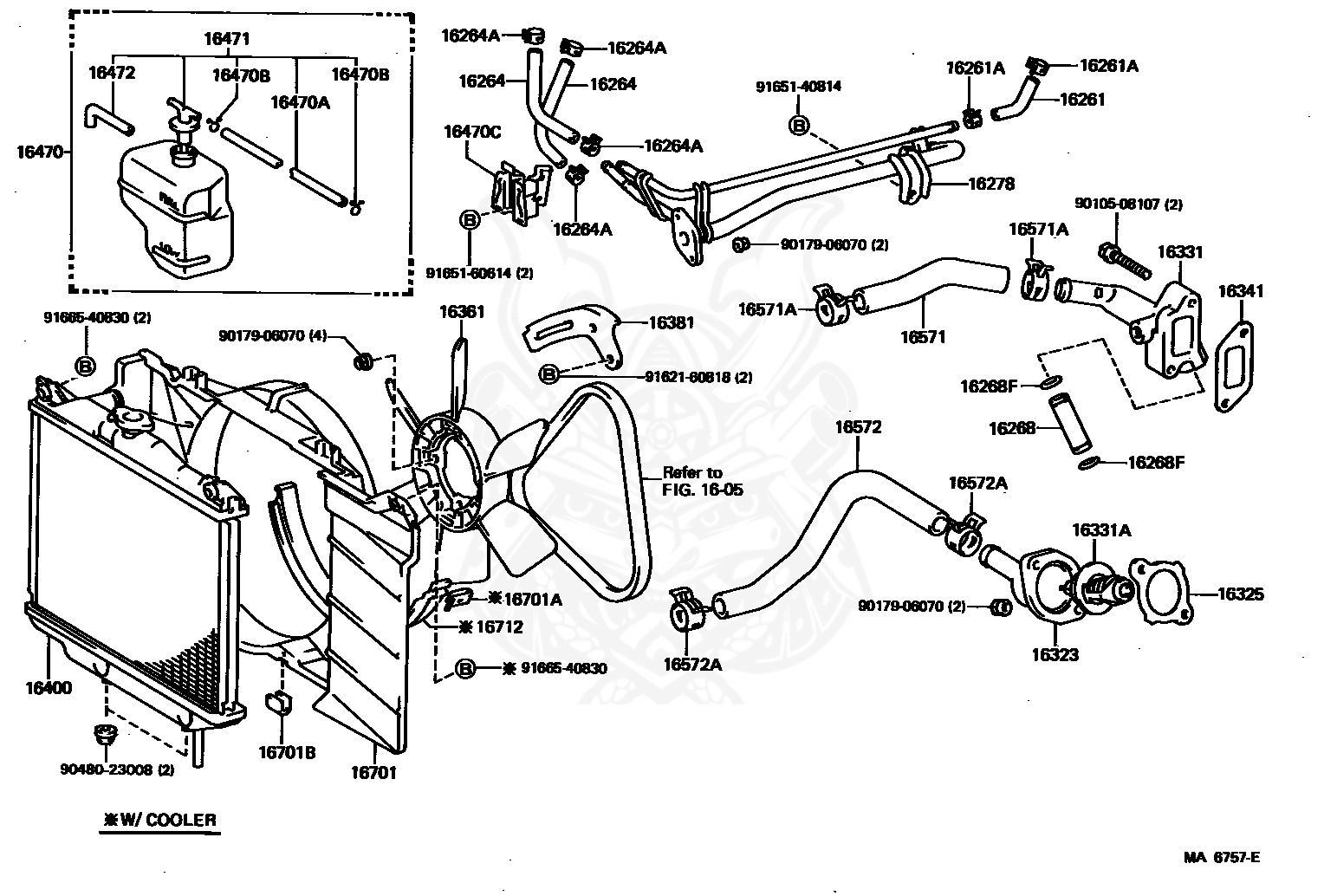 90916-03046 - Toyota - Thermostat - Nengun Performance