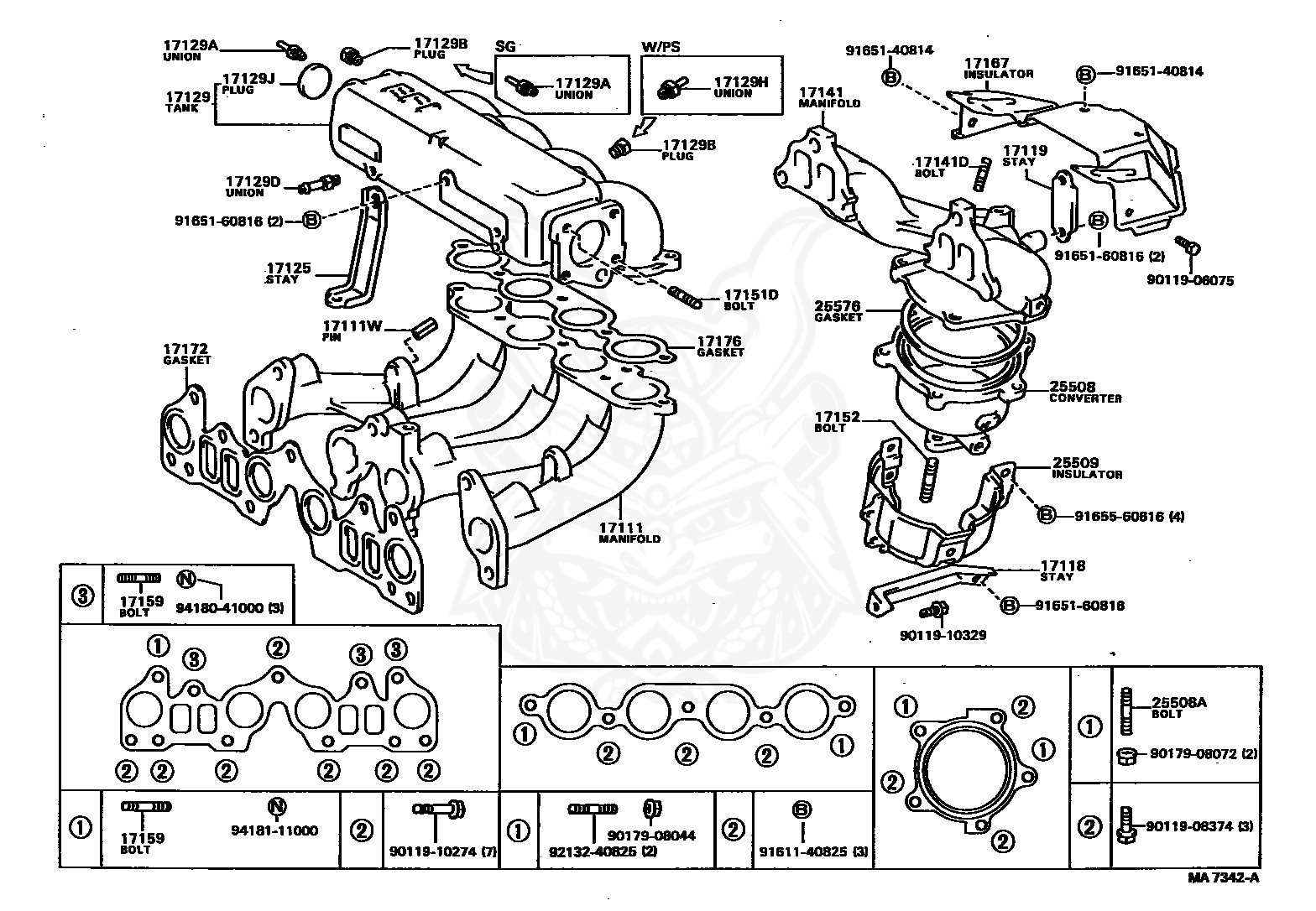 94180-41000 - Toyota - Nut - Nengun Performance