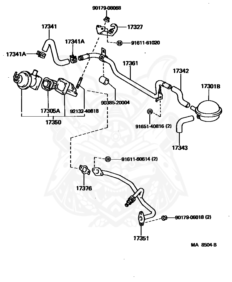 91651-40816 - Toyota - Bolt - Nengun Performance