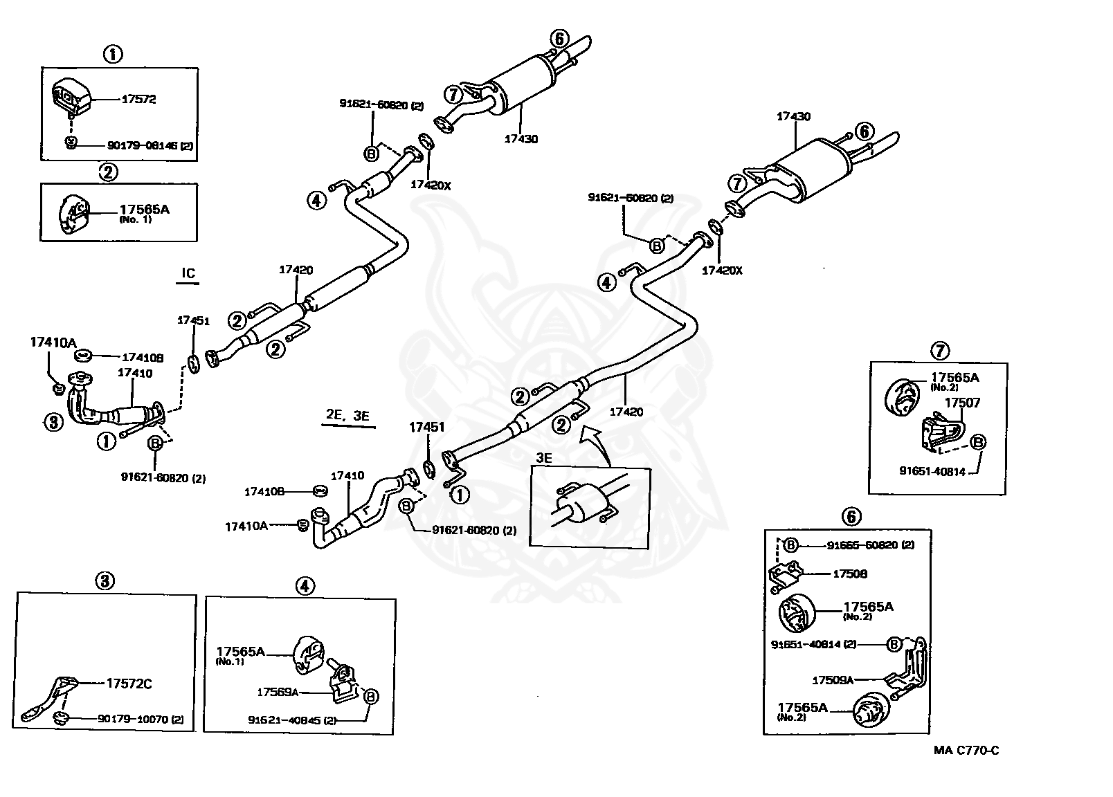 91665-60820 - Toyota - Bolt - Nengun Performance
