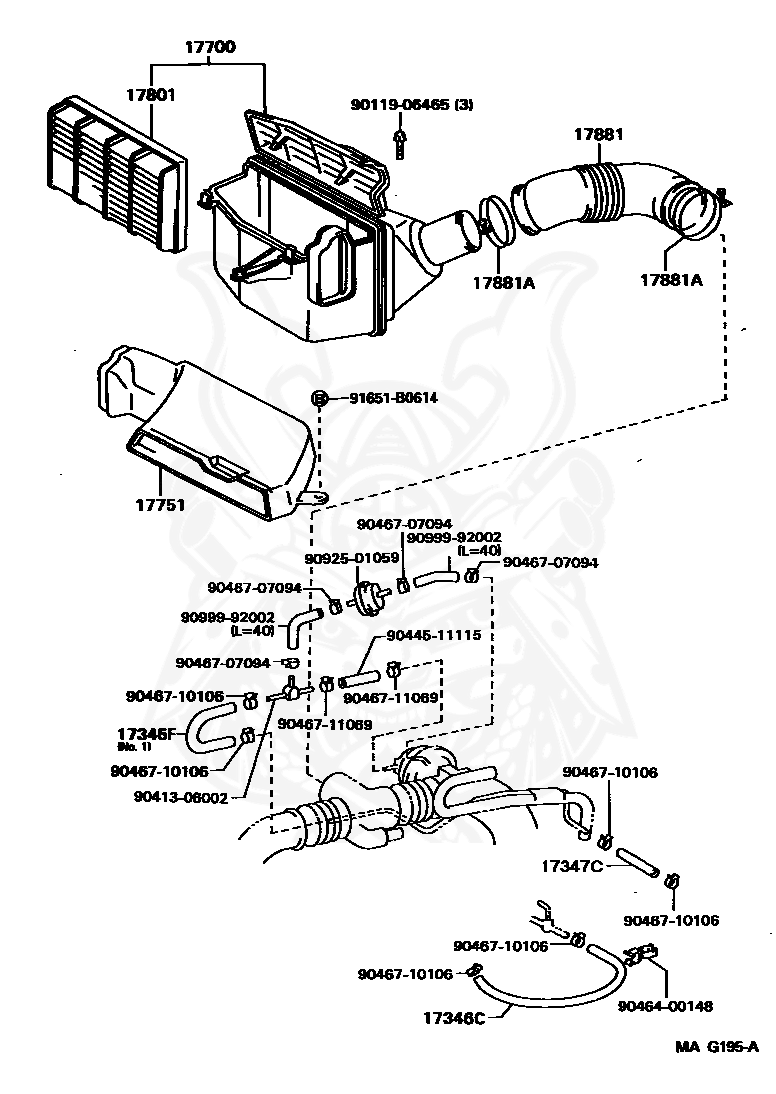 90999-92002 - Toyota - Hose - Nengun Performance