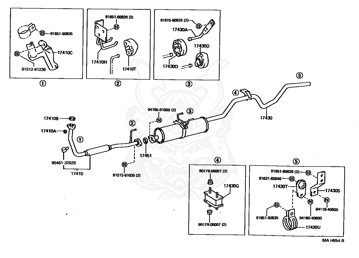 94180-40800 - Toyota - Nut - Nengun Performance