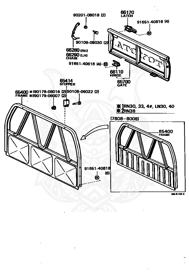 90179-06007 - Toyota - Nut - Nengun Performance