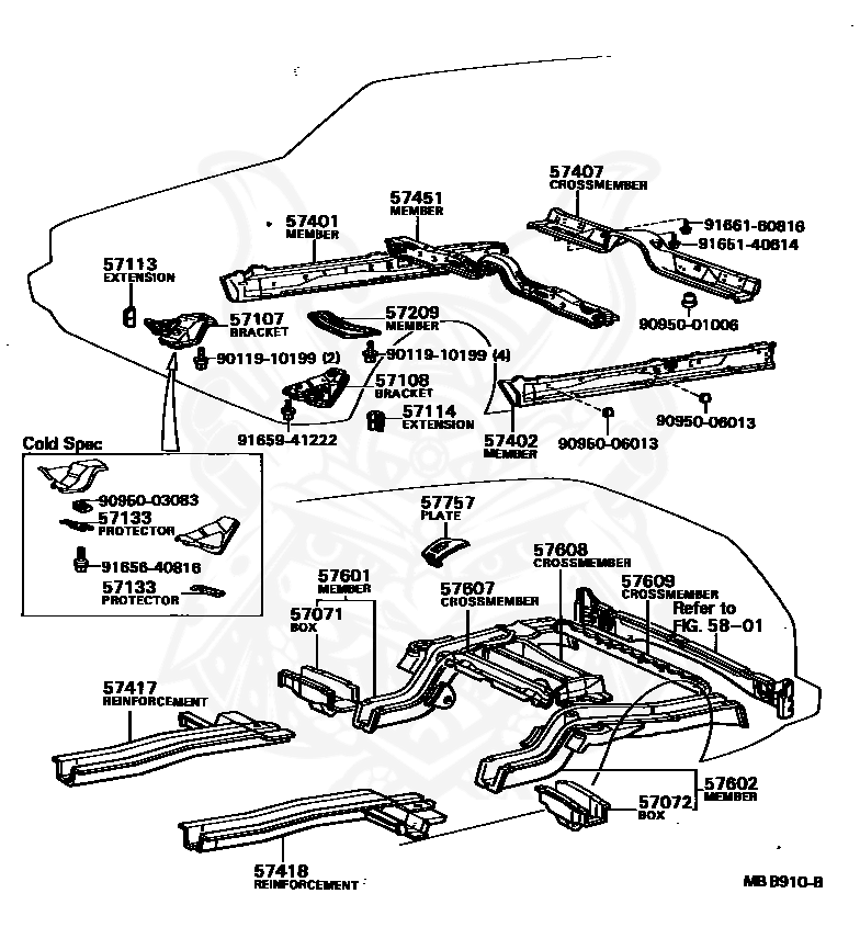 91651-40614 - Toyota - Bolt - Nengun Performance