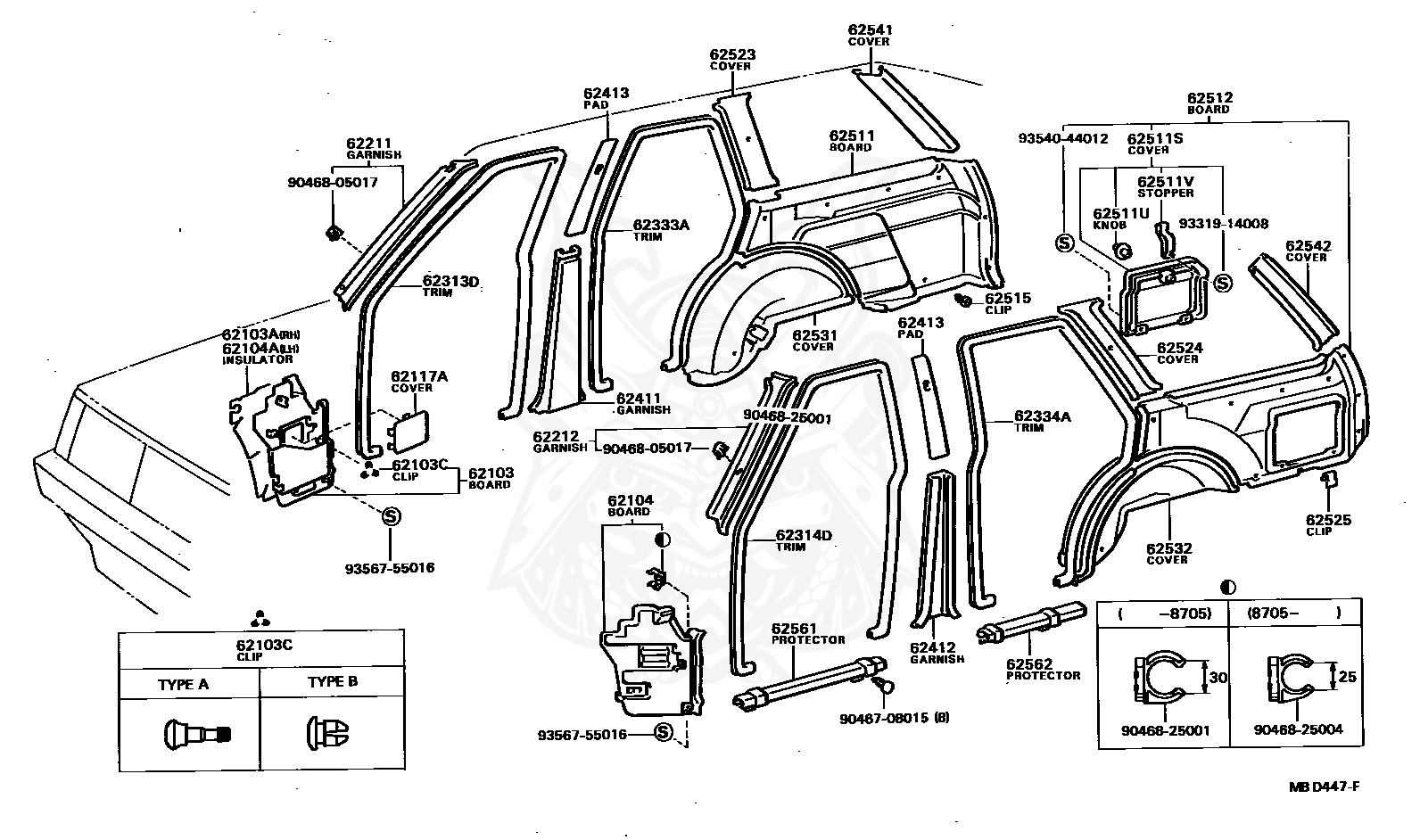 90468-05017 - Toyota - Clip - Nengun Performance