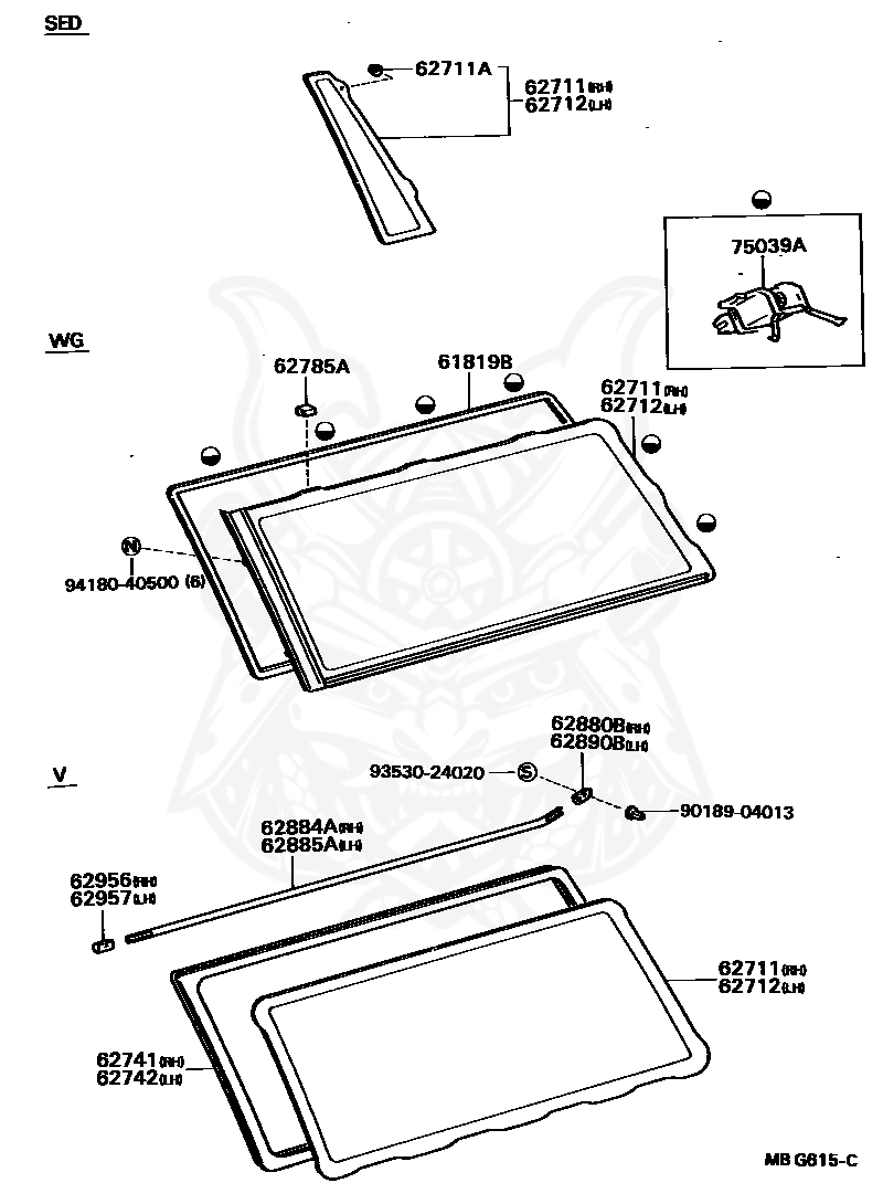 94180-40500 - Toyota - Nut - Nengun Performance