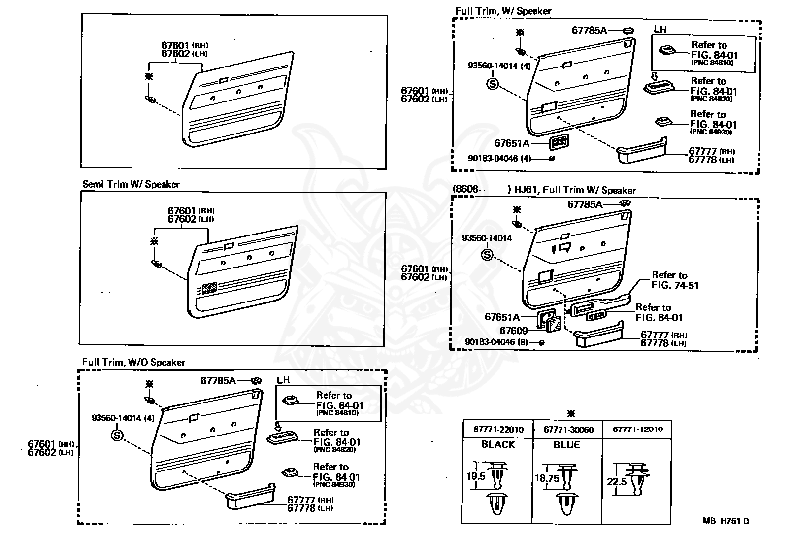 67771-12010 - Toyota - Clip - Nengun Performance