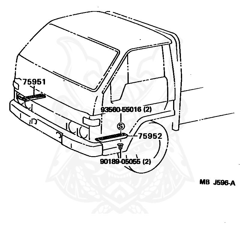 93560-55016 - Toyota - Screw - Nengun Performance