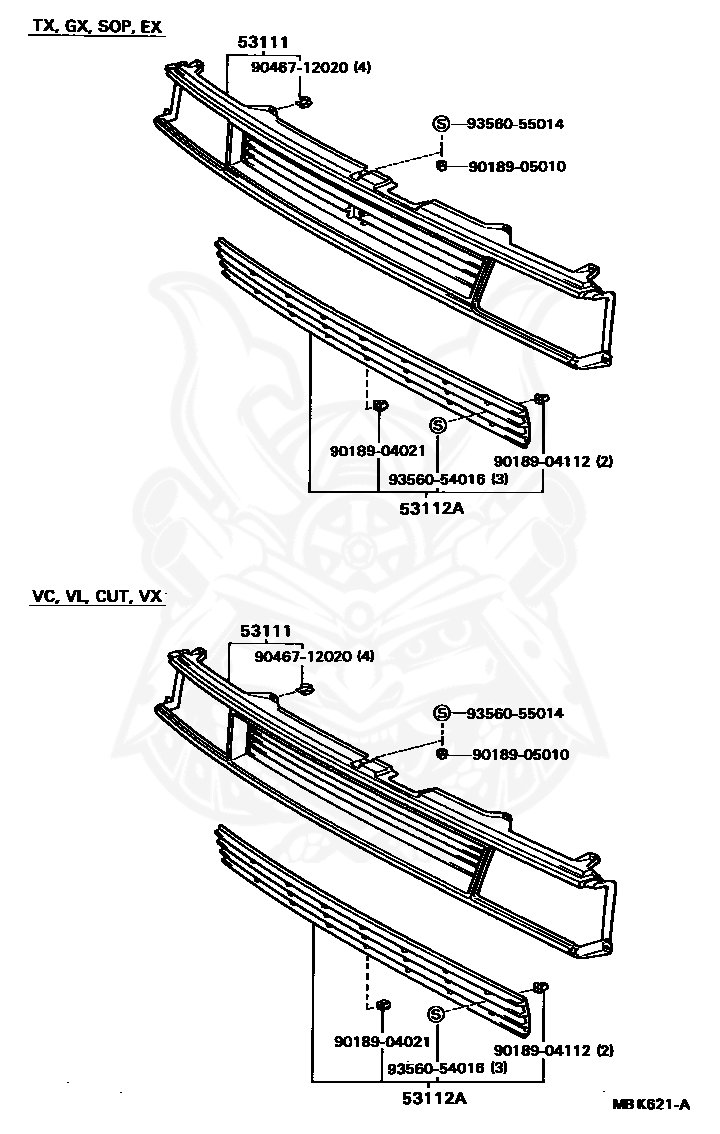 90467-12020 - Toyota - Clip - Nengun Performance