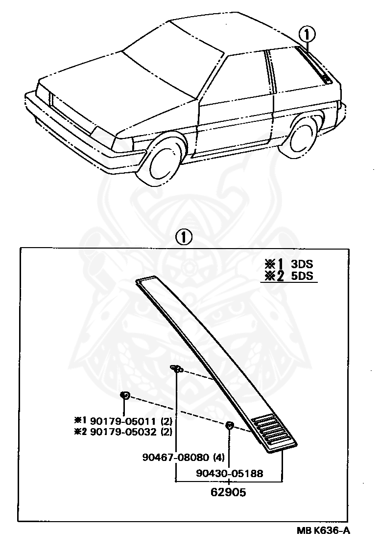 90179-05011 - Toyota - Nut - Nengun Performance