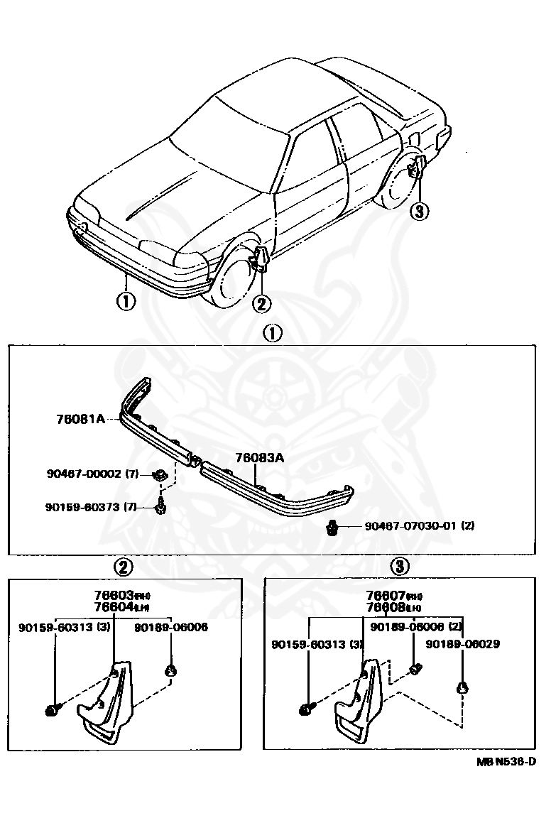 90467-00002 - Toyota - Clip - Nengun Performance