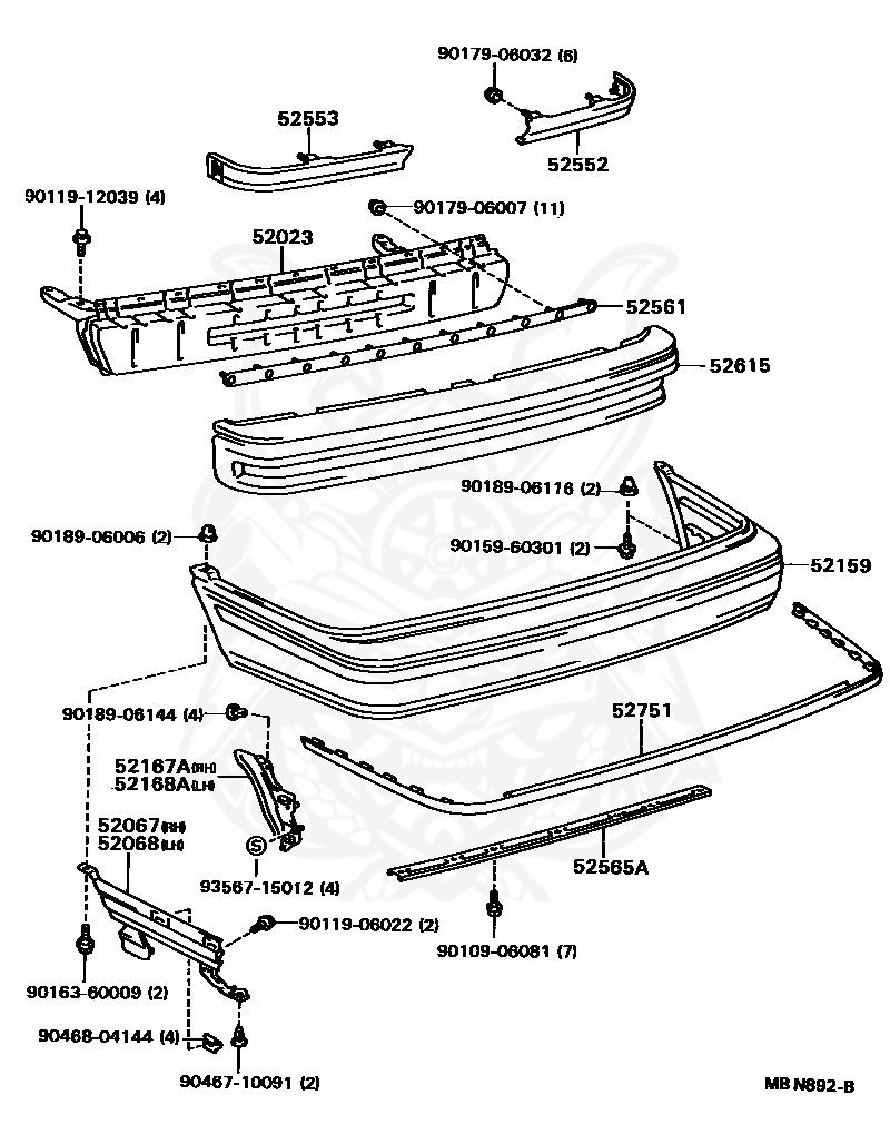 90179-06007 - Toyota - Nut - Nengun Performance