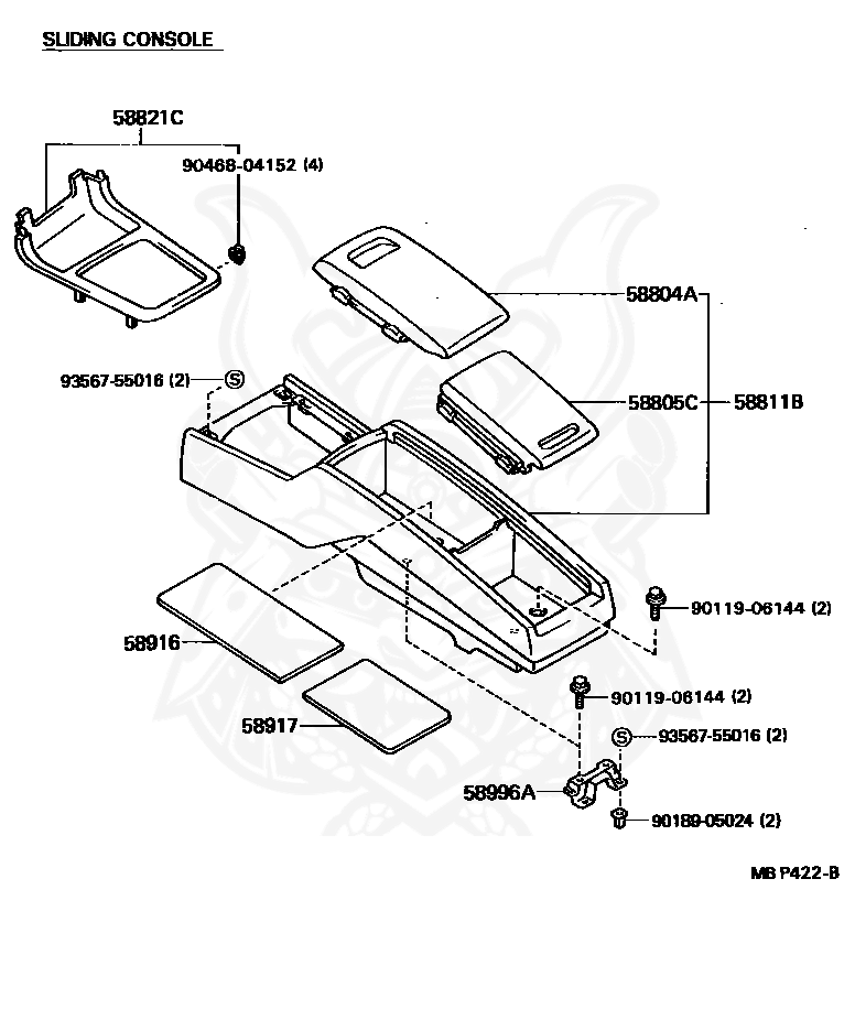 90468-04152 - Toyota - Clip - Nengun Performance